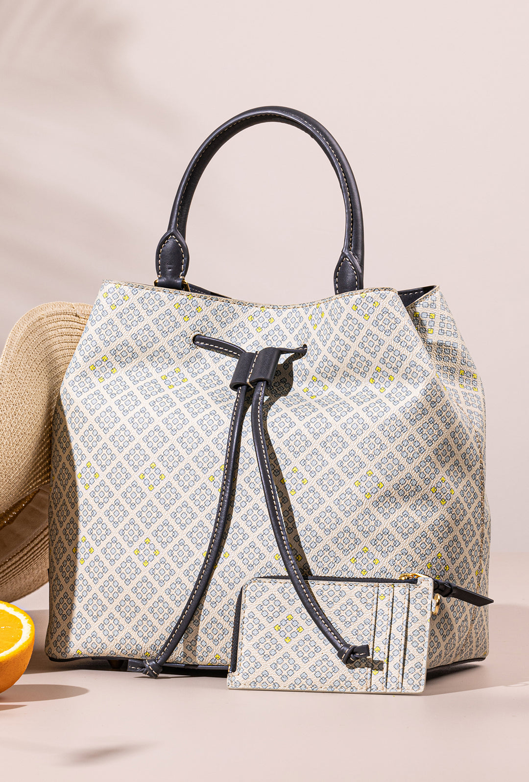 Florida Bucket Bag Icy Blue – The Leather Garden